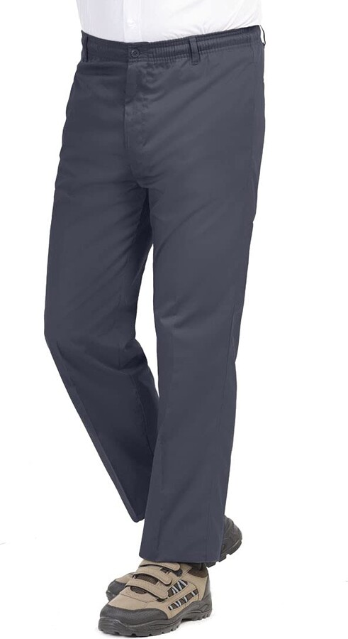 Jolliman Men's Easy Pull On Fully Elasticated Waist Drawstring Rugby ...