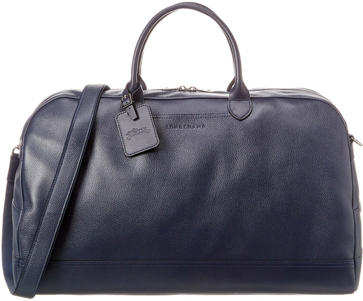 Longchamp Le Foulonne Large Leather Duffel Bag - ShopStyle