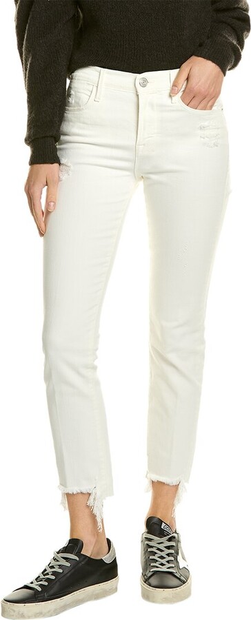 Frame Denim Le High Au Natural Laskey Straight Jean - ShopStyle