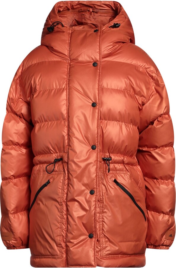 adidas by Stella McCartney Down Jacket Orange - ShopStyle