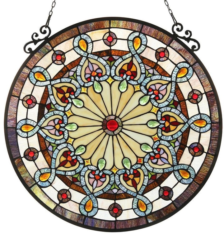 Chloe Lighting Chloe Tiffany-style Victorian Design Stained Glass ...