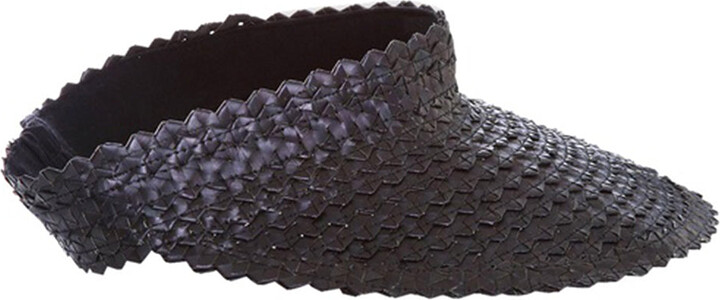 ARMS OF EVE - Solstice Sun Visor - Black - ShopStyle Hats