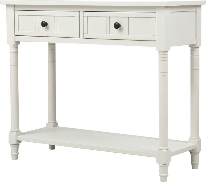 Simplie Fun Daisy Series Console Table Traditional Design With Two ...