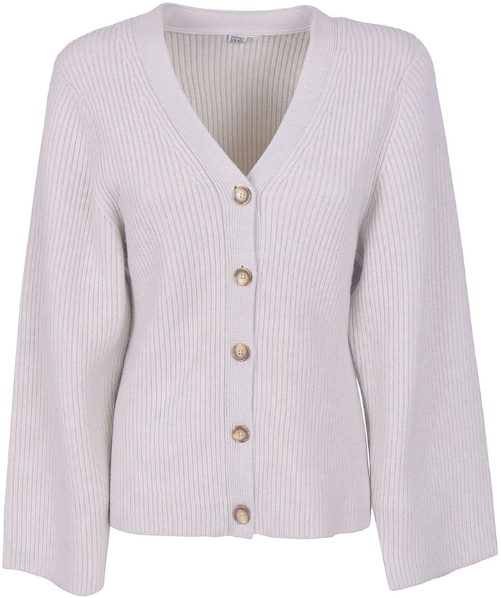 Totême Knitted Cardigan - ShopStyle Jackets
