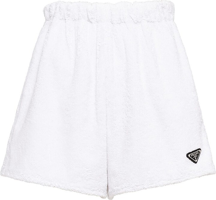 Prada Terry Cloth Shorts - ShopStyle