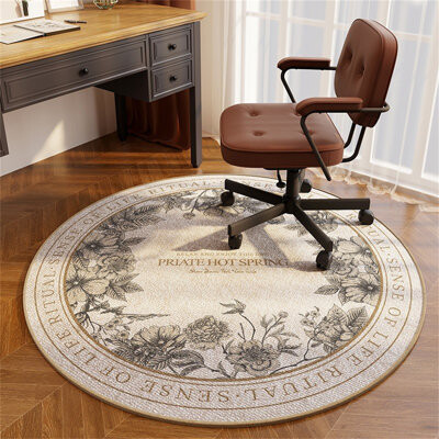 Lark Manor Luxury Round Plush Rug - Premium Fluffy Carpet For Sofa ...