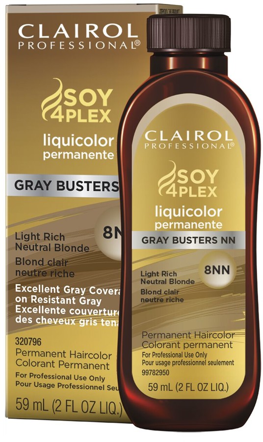 Clairol Professional Soy4plex 8NN Light Rich Neutral Blonde LiquiColor ...