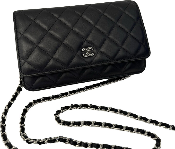 Chanel Wallet On Chain Timeless/Classique leather crossbody bag - ShopStyle