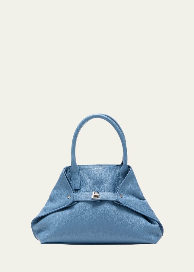 Akris Ai Mini Cervo Leather Messenger Bag - ShopStyle