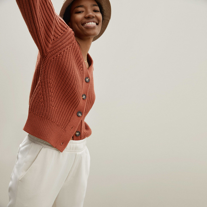 Everlane The Texture Cotton Cardigan - ShopStyle