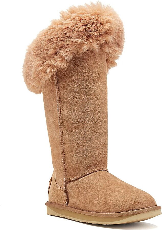 Australia Luxe Collective Foxy Tall Suede Boot - ShopStyle