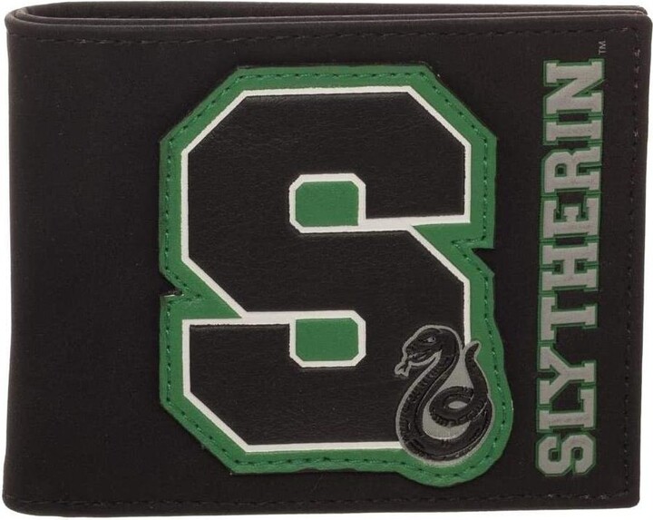 Seven Times Six Harry Potter Slytherin Colligate Logo Faux Leather ...