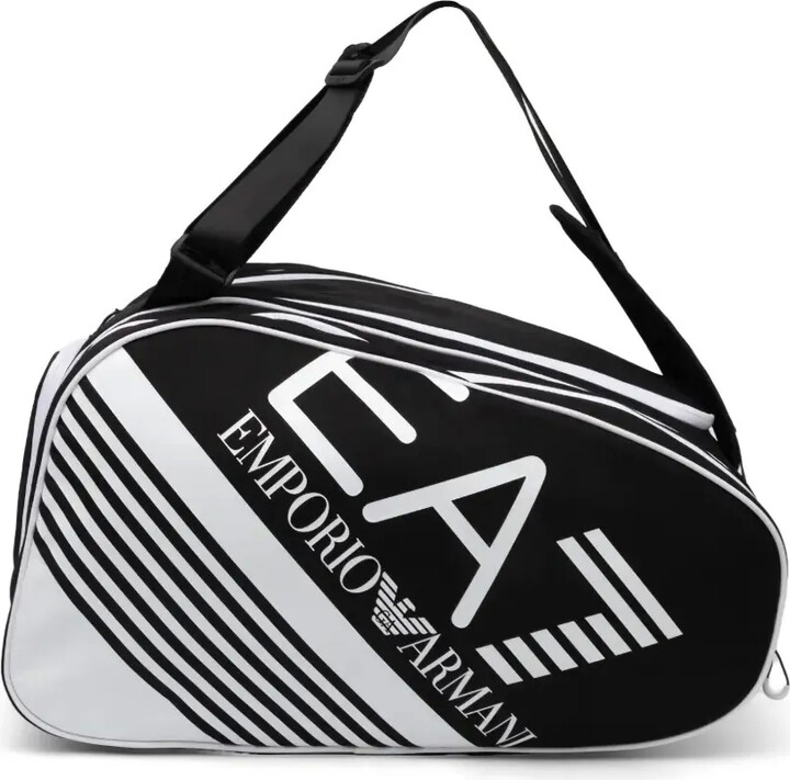EA7 Emporio Armani Logo-Print Padel Racket Backpack - ShopStyle