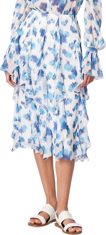Carolina Herrera Cascading Ruffle Skirt - ShopStyle