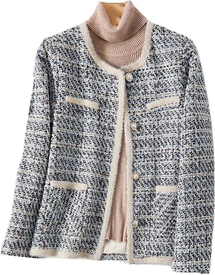 CHONG FENG XIA Tweed jacket for women - ShopStyle
