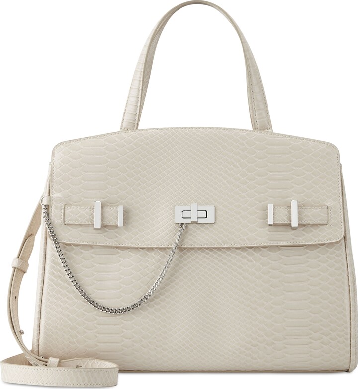 INC International Concepts Emiliee Python-Embossed Faux Leather Medium ...