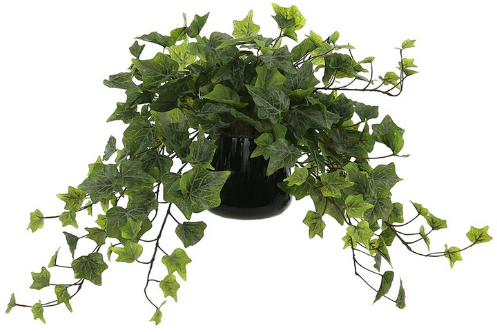 Creative Displays Ivy Arrangement In Glass Vase - ShopStyle