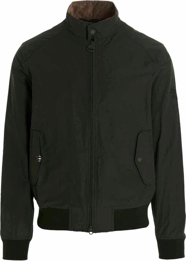 Barbour International Mock-Neck Bomber Jacket - ShopStyle