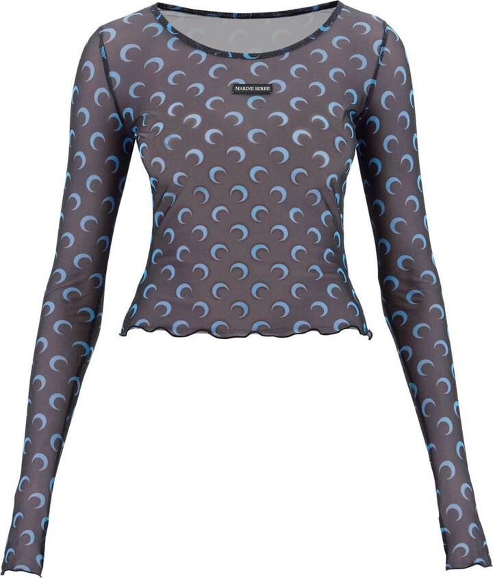 Marine Serre "Mesh Top Moon - Lightweight - ShopStyle