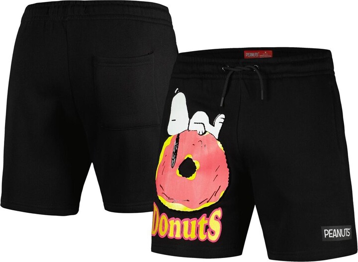 Men's Freeze Max Black Peanuts Snoopy Donuts Shorts - ShopStyle