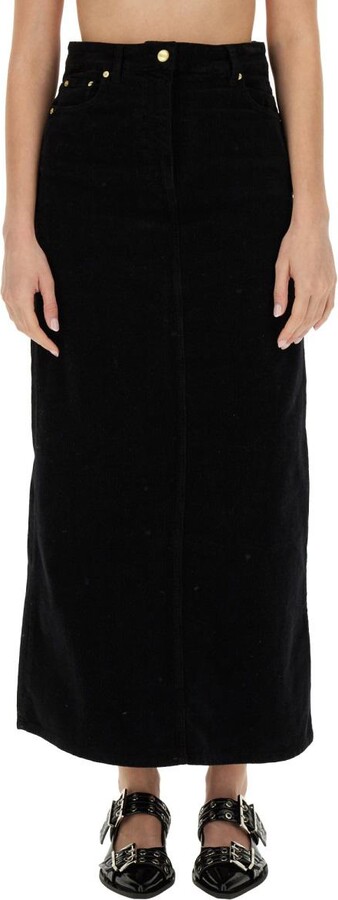 Ganni Midi Skirt - ShopStyle
