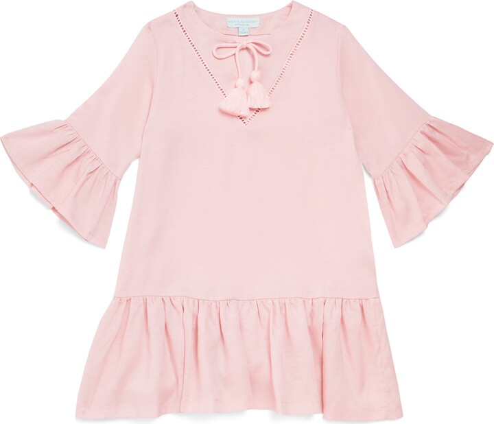 Marie Raxevsky Linen-Blend Kaftan Dress - ShopStyle