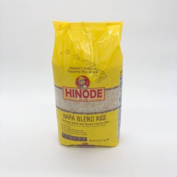 Peeled Snacks Hinode Hapa Blend Enriched White and Brown Calrose Rice ...