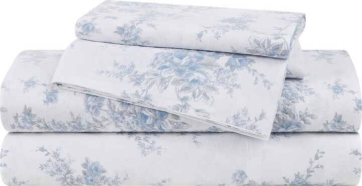 The Farmhouse By Rachel Ashwell 200Tc British Rose Sheet Set - ShopStyle