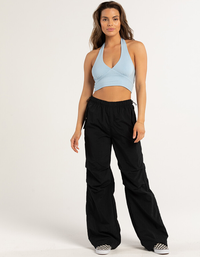 Love Tree Womens Nylon Parachute Pants - ShopStyle