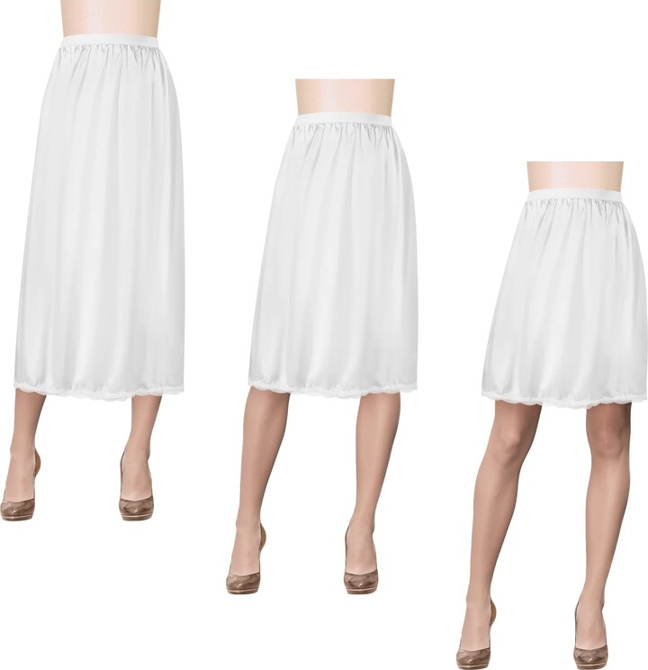 Haysandy 3 Pieces Half Slips for Women 3 Kinds of Length 19 - ShopStyle ...