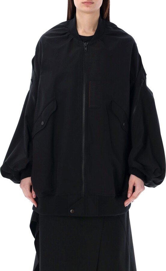 Junya Watanabe Oversized Bomber Jacket - ShopStyle