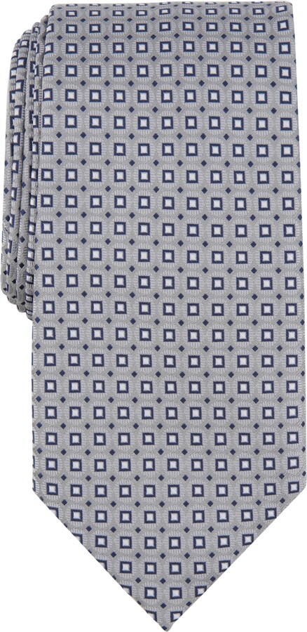 Club Room Men's Magnolia Medallion Tie, Created for Macy's - ShopStyle
