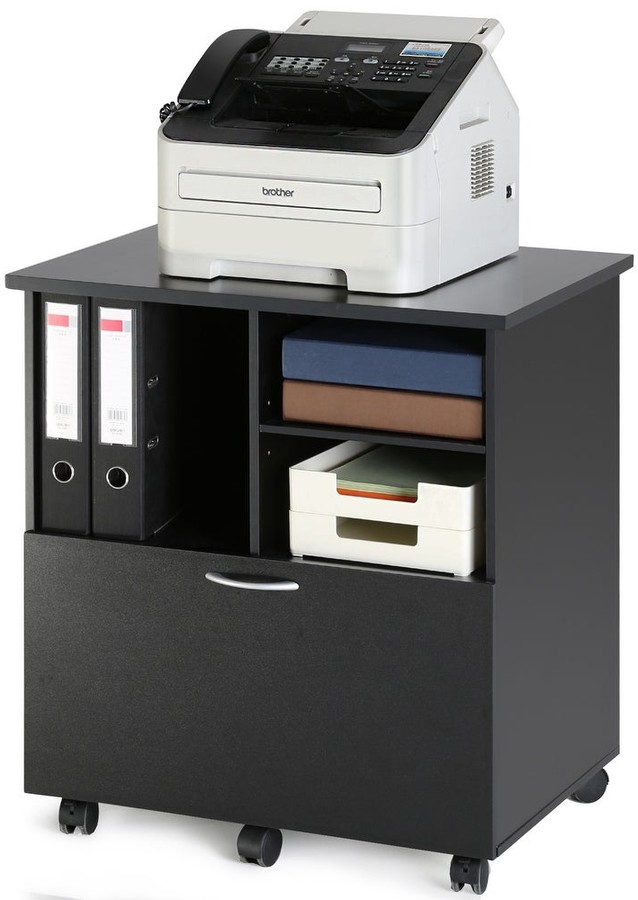 Fitueyes Office Cabinet with Drawer Mobile Printer Cart - ShopStyle