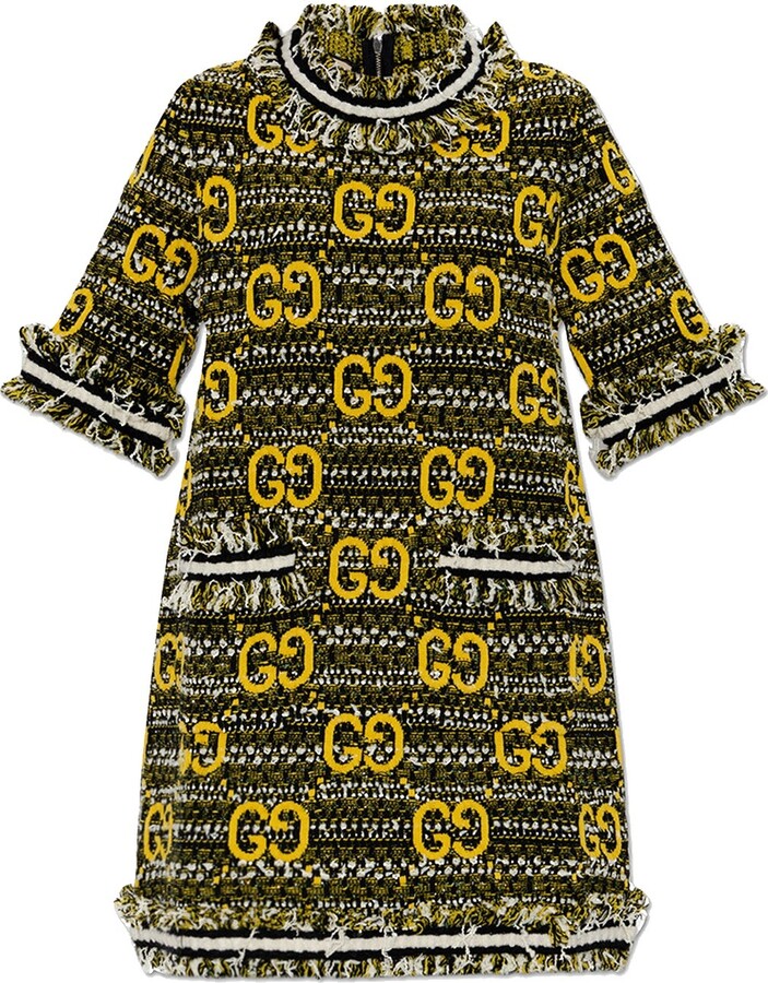 Gucci Tweed Mini Dress - ShopStyle