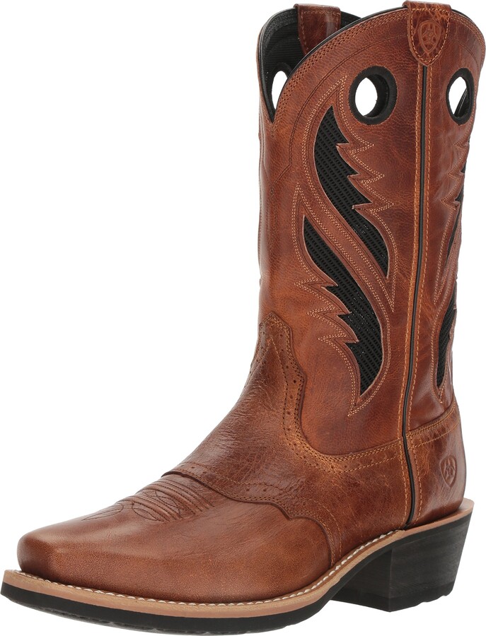 Ariat Men's Heritage Roughstock Venttek Western Boot - ShopStyle