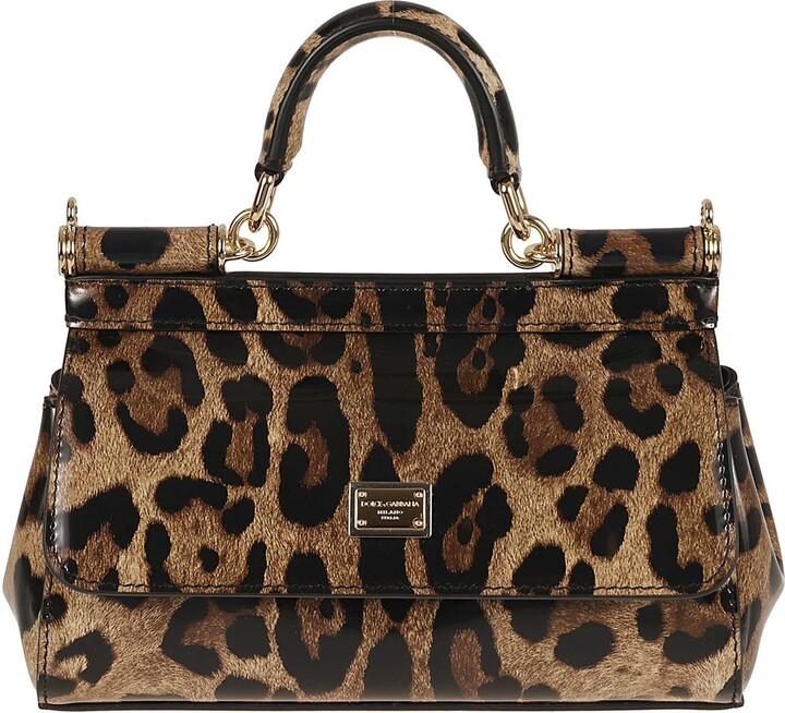 Dolce & Gabbana Leopard Sicily Tote - ShopStyle