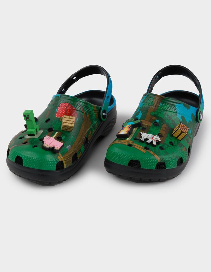 Crocs x Minecraft Classic Clogs - ShopStyle Flip Flop Sandals