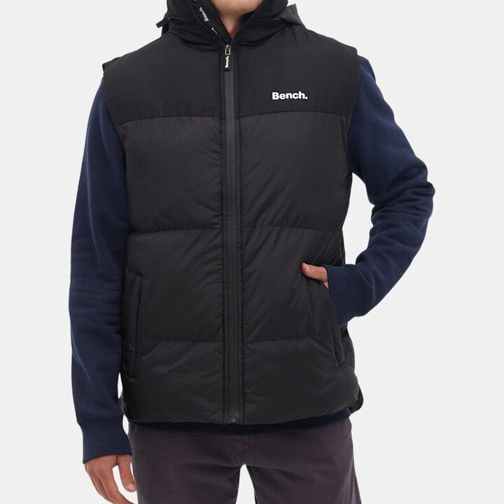 Bench DNA Mens Marshy Puffer Vest - ShopStyle