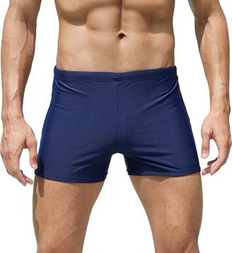 Arcweg Men's Swimming Trunks Shorts without Removable Pad Sport Boxer ...
