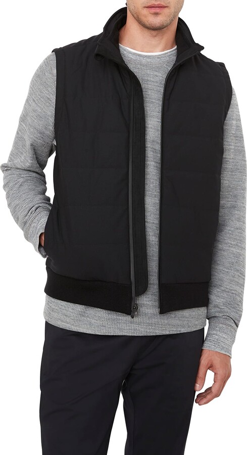 Vince Men's Modern Quilted Zip-Front Vest - ShopStyle Outerwear