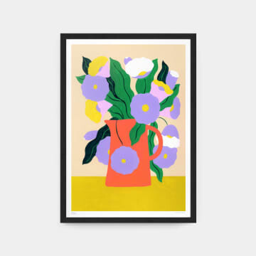 Agathe Singer A2 Unframed Summer Flowers Print - ShopStyle Artwork