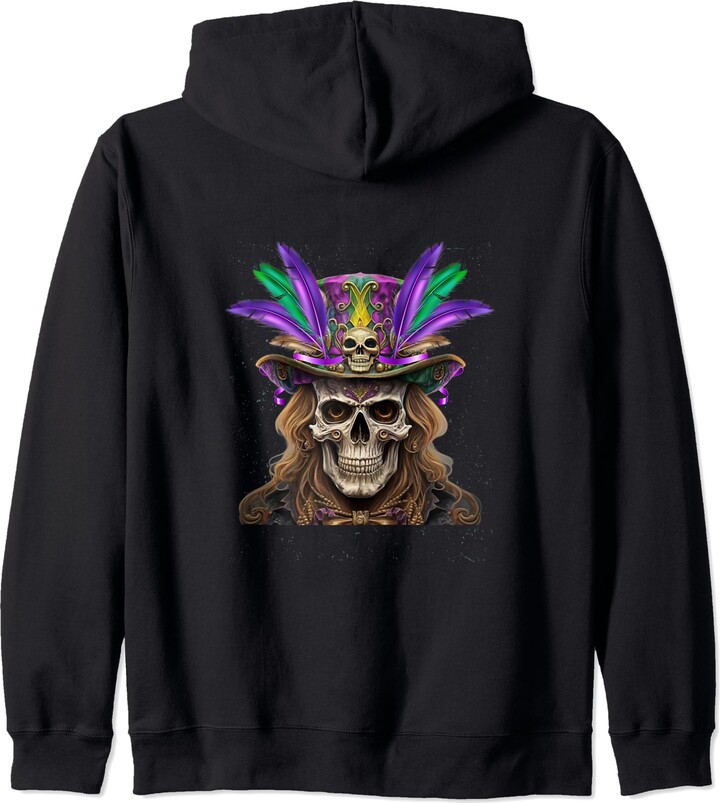 CharlIan Minds - Mardi Gras Mardi Gras Skull Top Hat New Orleans Witch ...