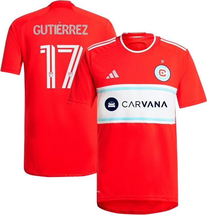 adidas Men's Brian Gutierrez Red Chicago Fire 2024 Return to Red ...