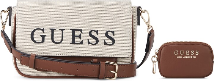 Guess Factory Gelber Mini Foldover Crossbody - ShopStyle