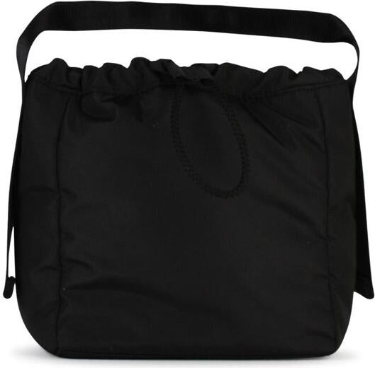 Ganni Black Polyester Bucket Bag - ShopStyle