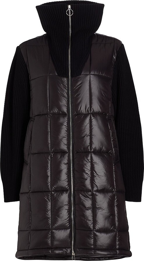 Varley Mayten Knit Puffer Jacket - ShopStyle