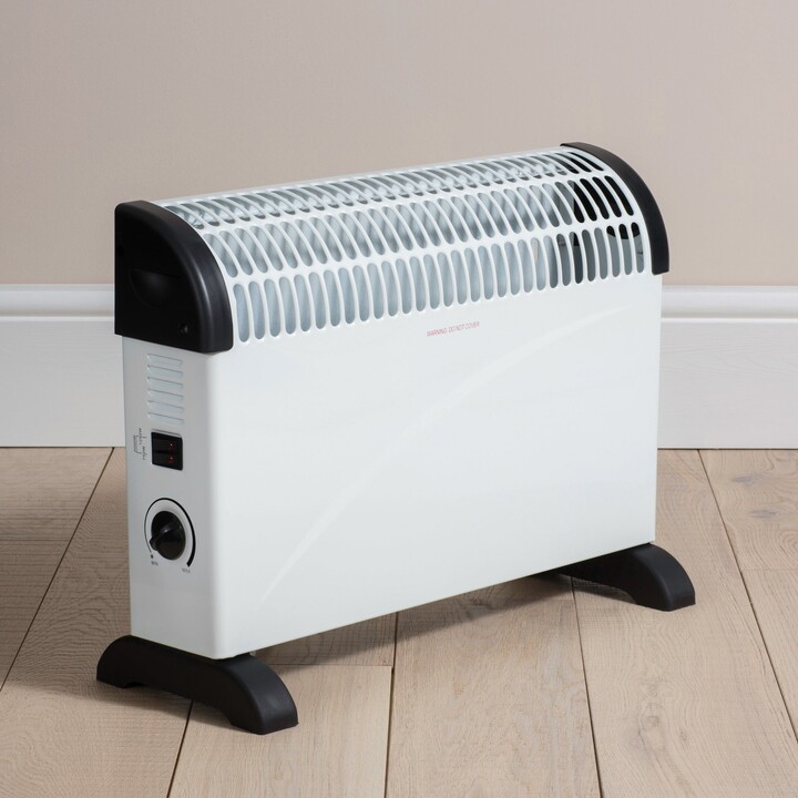 Dunelm White Convector Heater, 72.5cm x 13.5cm x 47cm White - ShopStyle