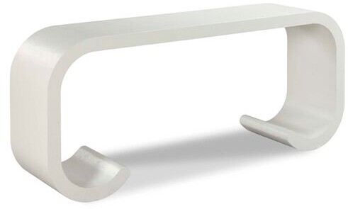 Scroll Console Table - Gesso White - Lauren Liess - ShopStyle