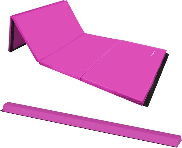 BalanceFrom Fitness 72 x 48 Inch All Purpose Exercise Mat Bundled with ...