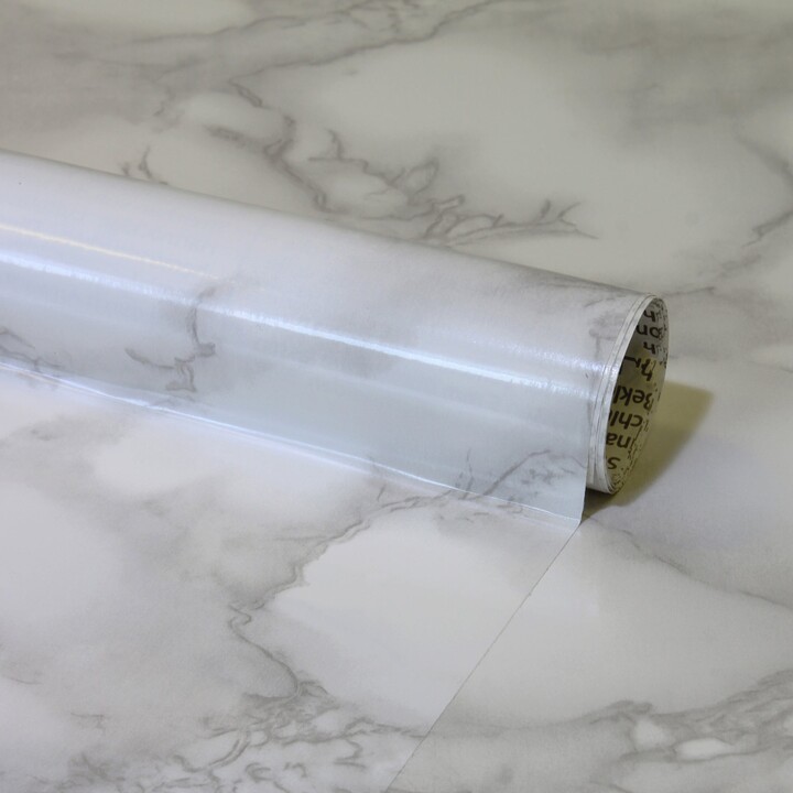 Sticky Back Plastic Fablon White Marble - ShopStyle Decor